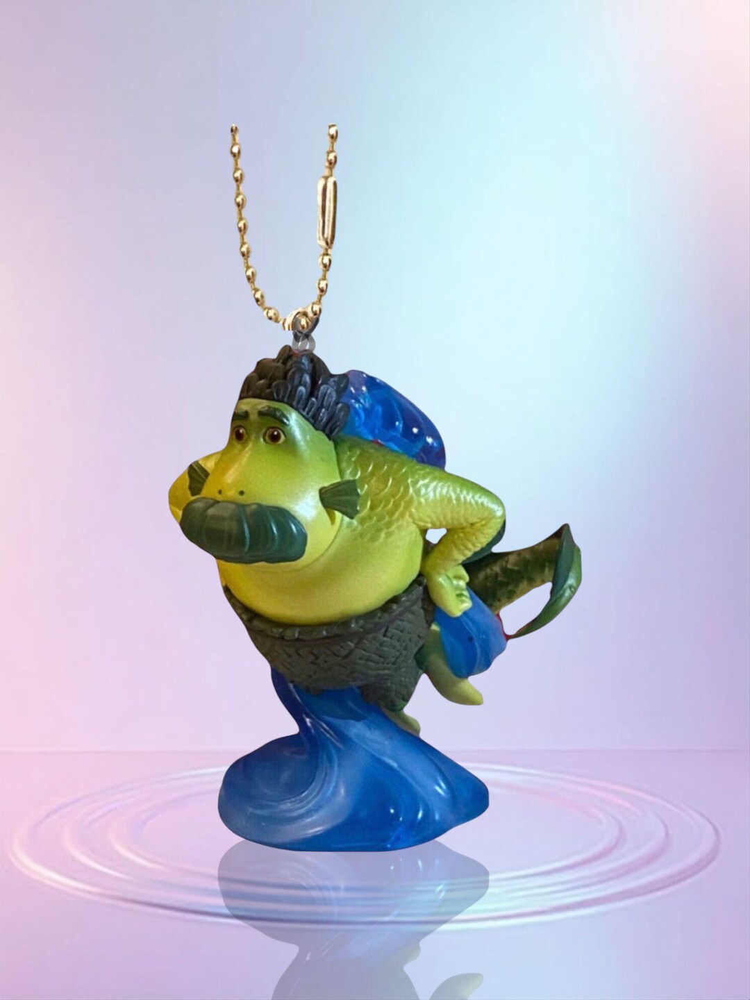 Lorenzo Sea Monster Disney PVC Keychain Dangler Figure 4 Luca Dad ...