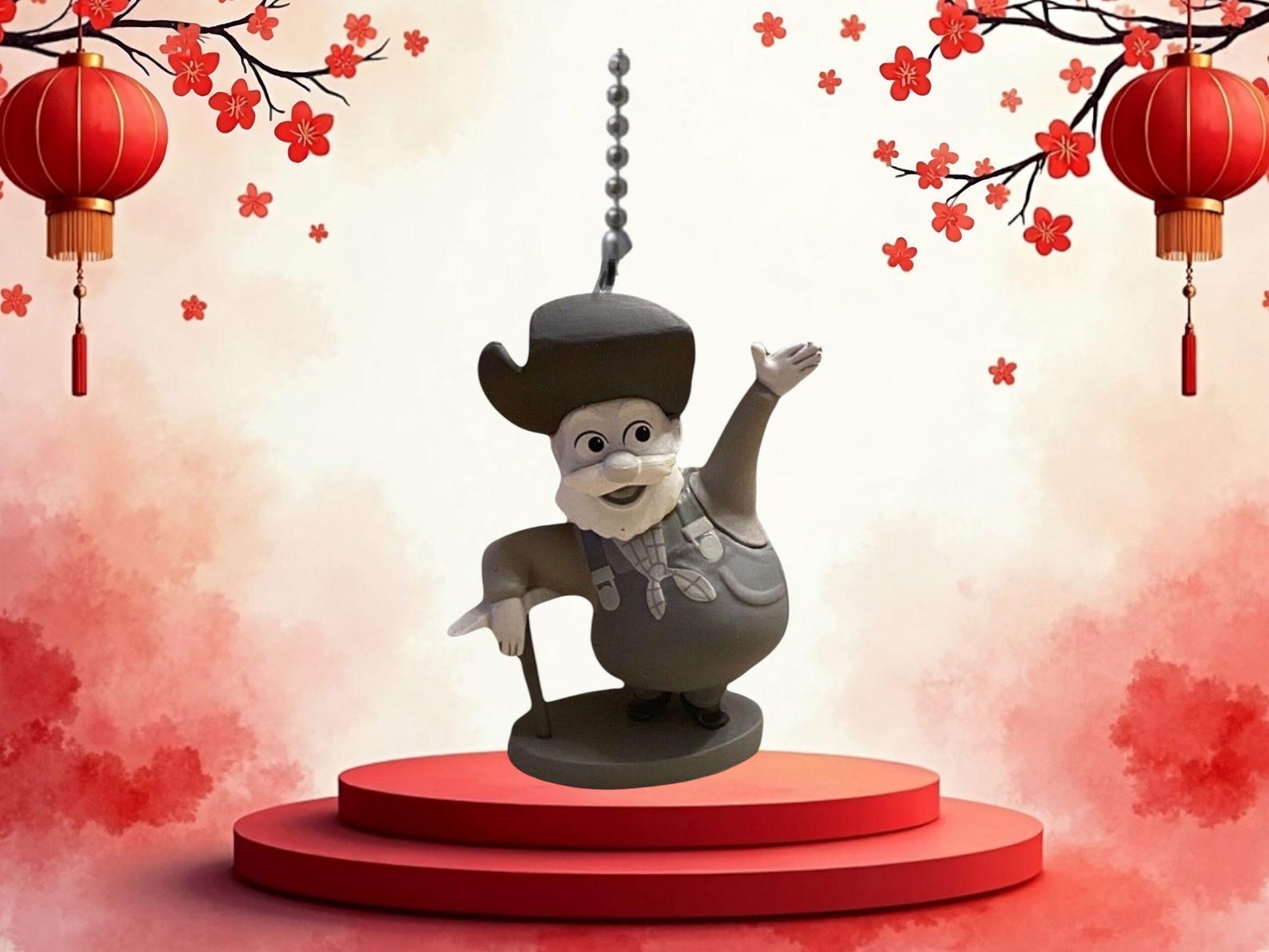 Toy Story Stinky Pete Fan Lamp Light Pull Chain PVC Figure 3” Legacy ...