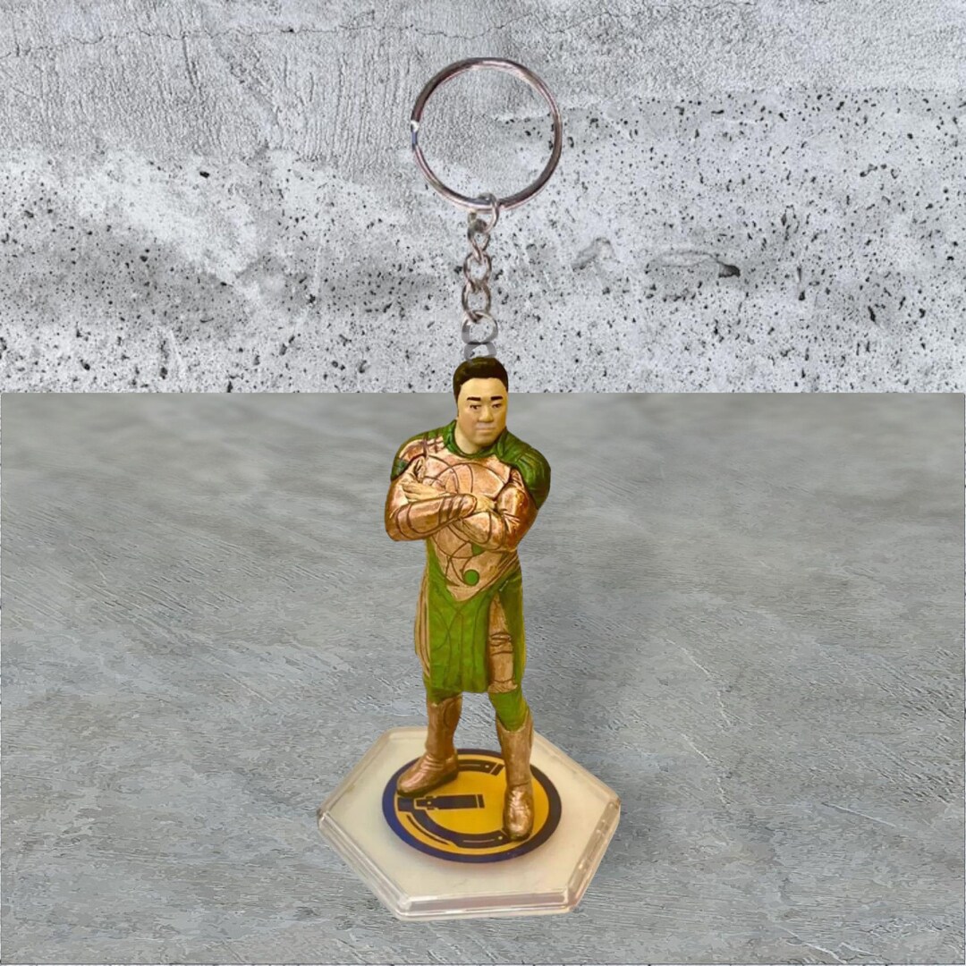 Marvel Eternals Gilgamesh Key Ring Keychain Ornament Pvc Figure ...