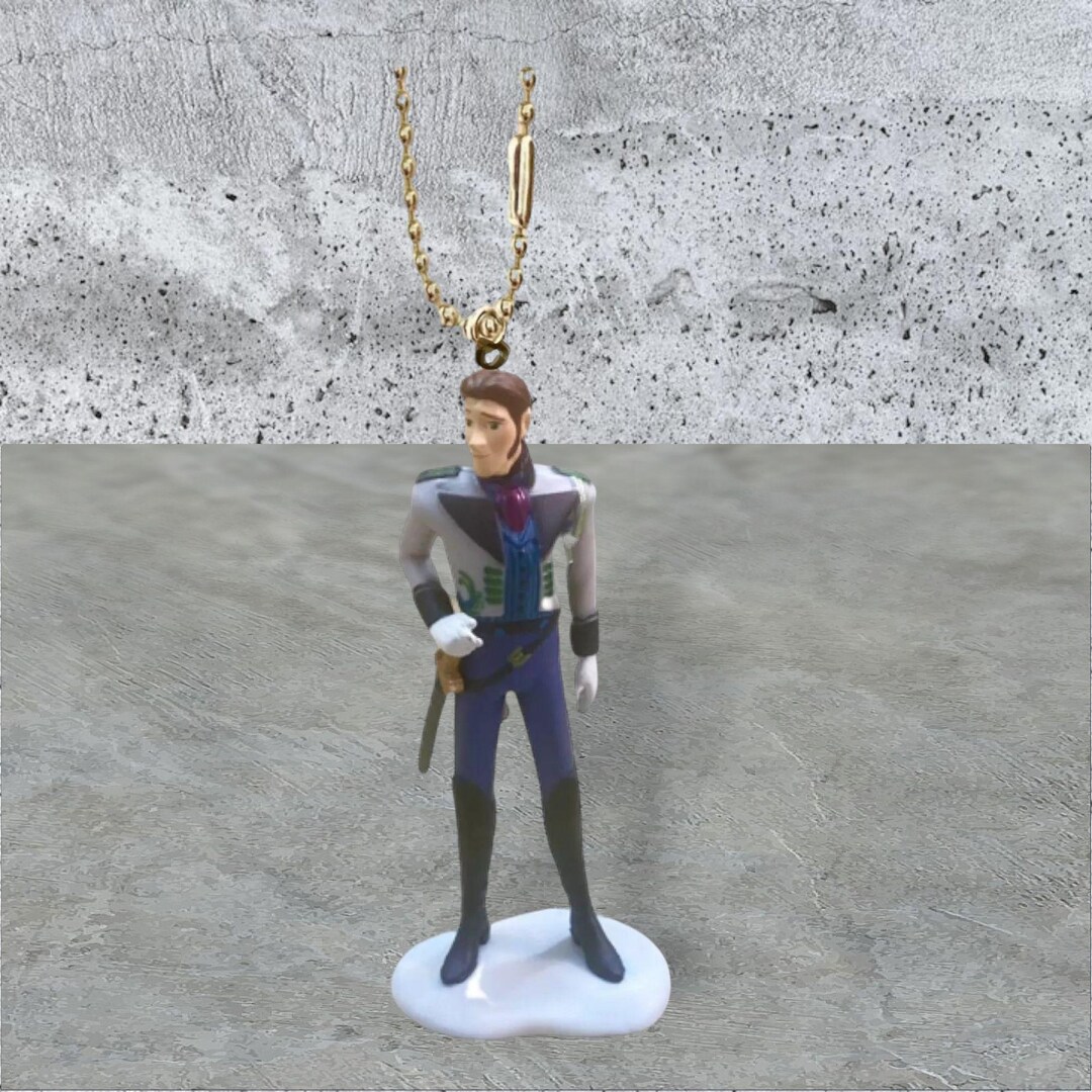Frozen Hans PVC Keychain Dangler FIGURINE 3" Figure Charm Ornament New ...