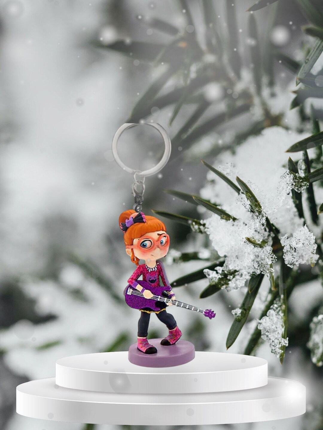 Vampirina Bridget PVC Key Ring Keychain Dangler Charm Ornament Figurine ...