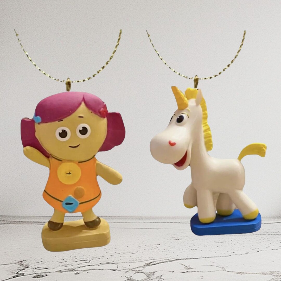 Toy Story Dolly Doll & Mr Buttercup Unicorn PVC Ornament Figure ...