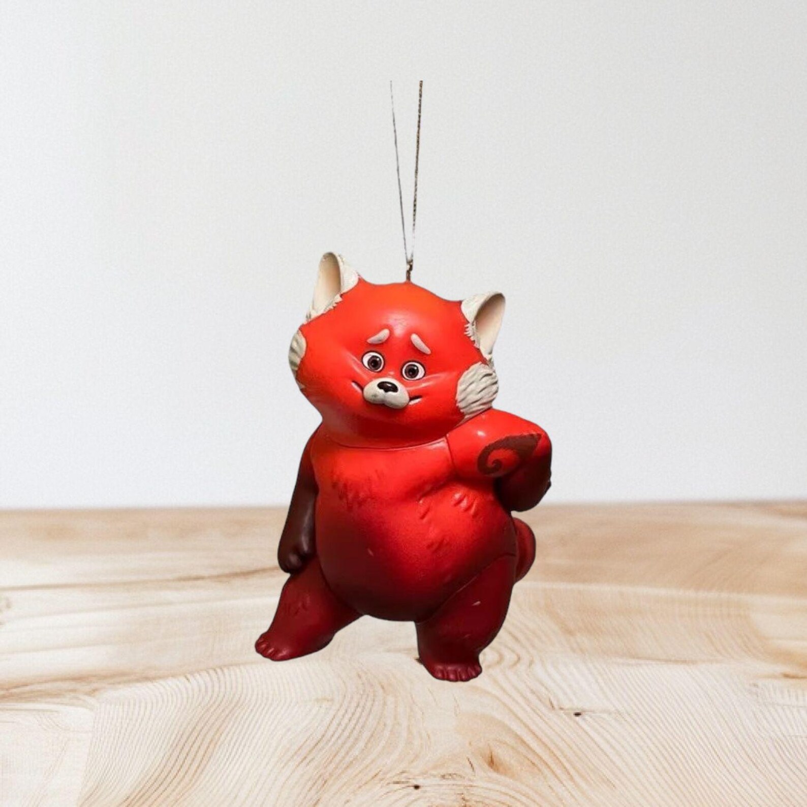 Turning Red Mei Dancing Red Panda Ornament 4” PVC Figure Figurine Charm ...