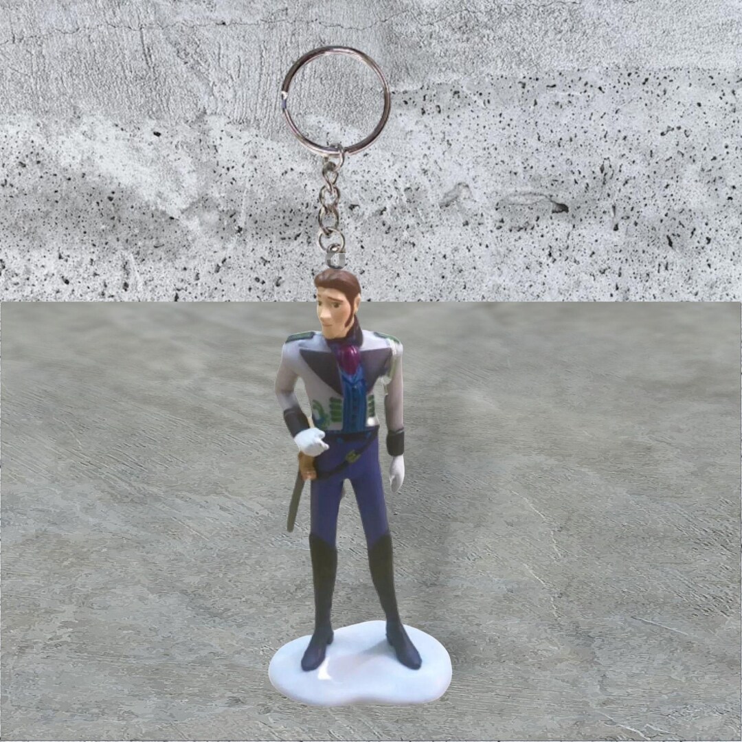 Frozen Hans PVC Key Ring Keychain FIGURINE Figure Charm Ornament Anna ...