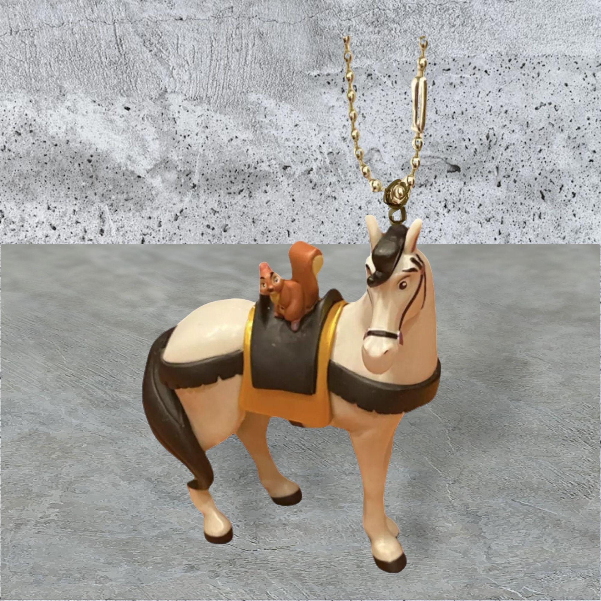 Sleeping Beauty Prince Philip Horse Samson Keychain Dangler Ornament ...