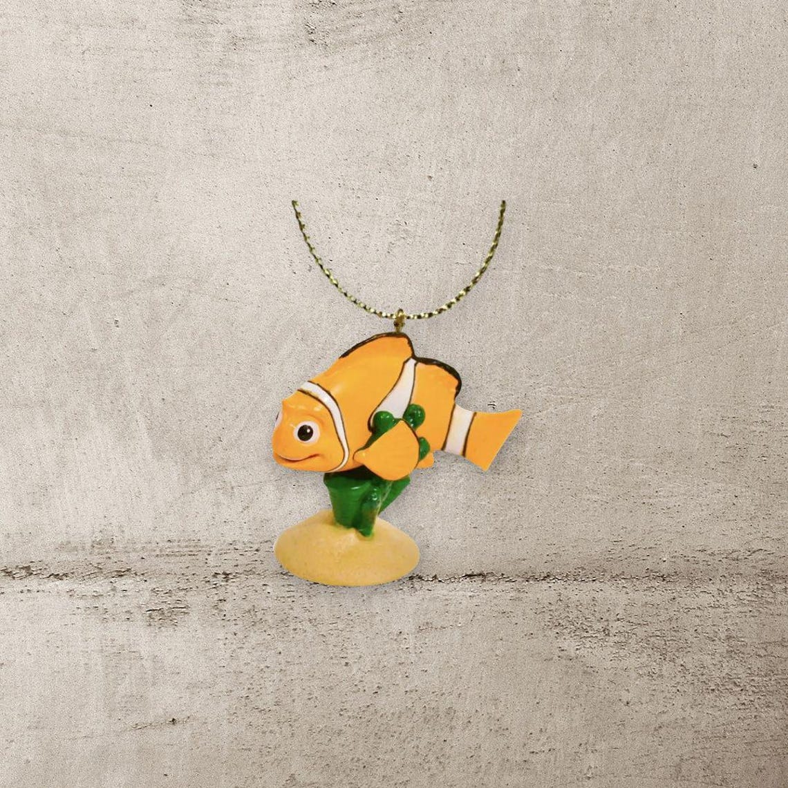 Marlin Clownfish Nemo’s Dad Ornament PVC Figure Finding Nemo Dory Charm ...