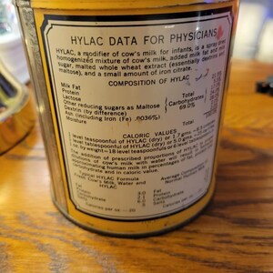 Rare Vintage 14oz Hylac Nestlé Can – Unopened Collectible With Natural ...