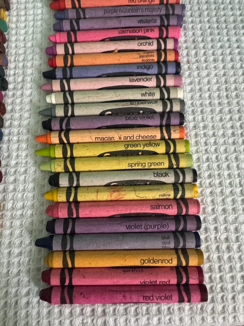 Vintage Crayola Gold Medal Crayon Box No. 48 – Binney & Smith Co. – 46 ...