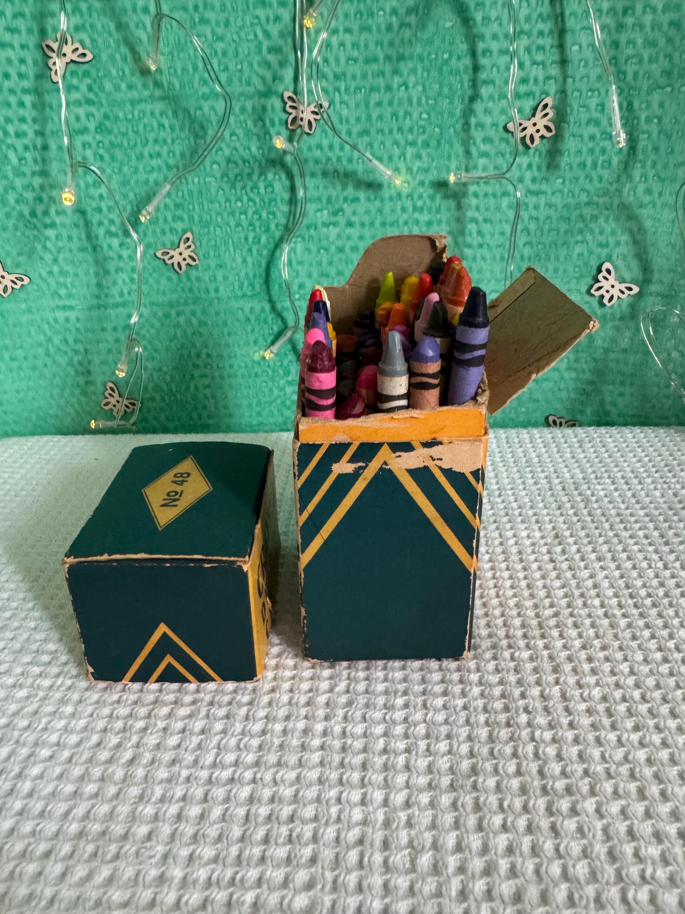 Vintage Crayola Gold Medal Crayon Box No. 48 – Binney & Smith Co. – 46 ...