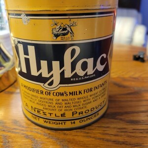 Rare Vintage 14oz Hylac Nestlé Can – Unopened Collectible With Natural ...