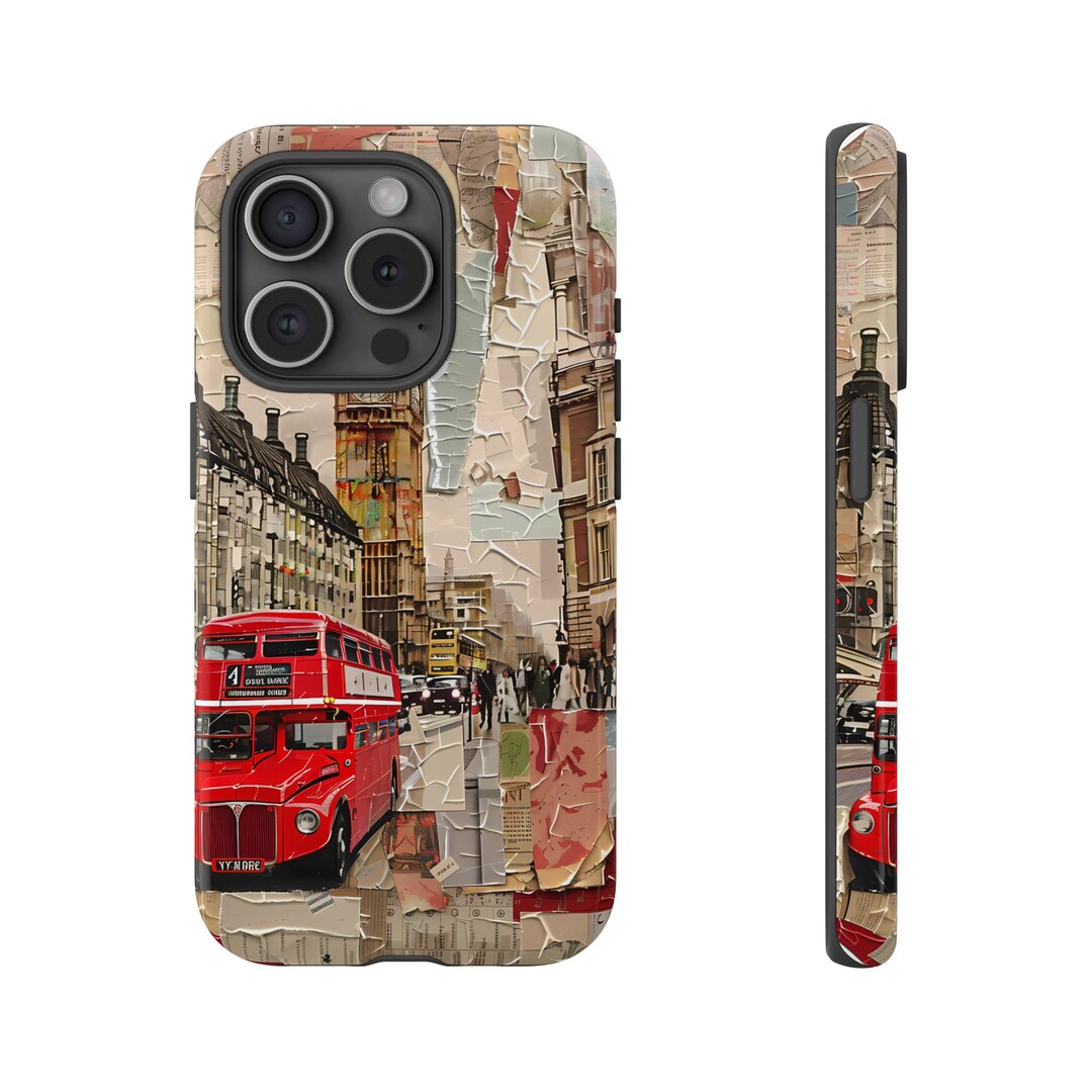 London Phone Case Collage Aesthetic Unique Phone Case Design iPhone - Etsy