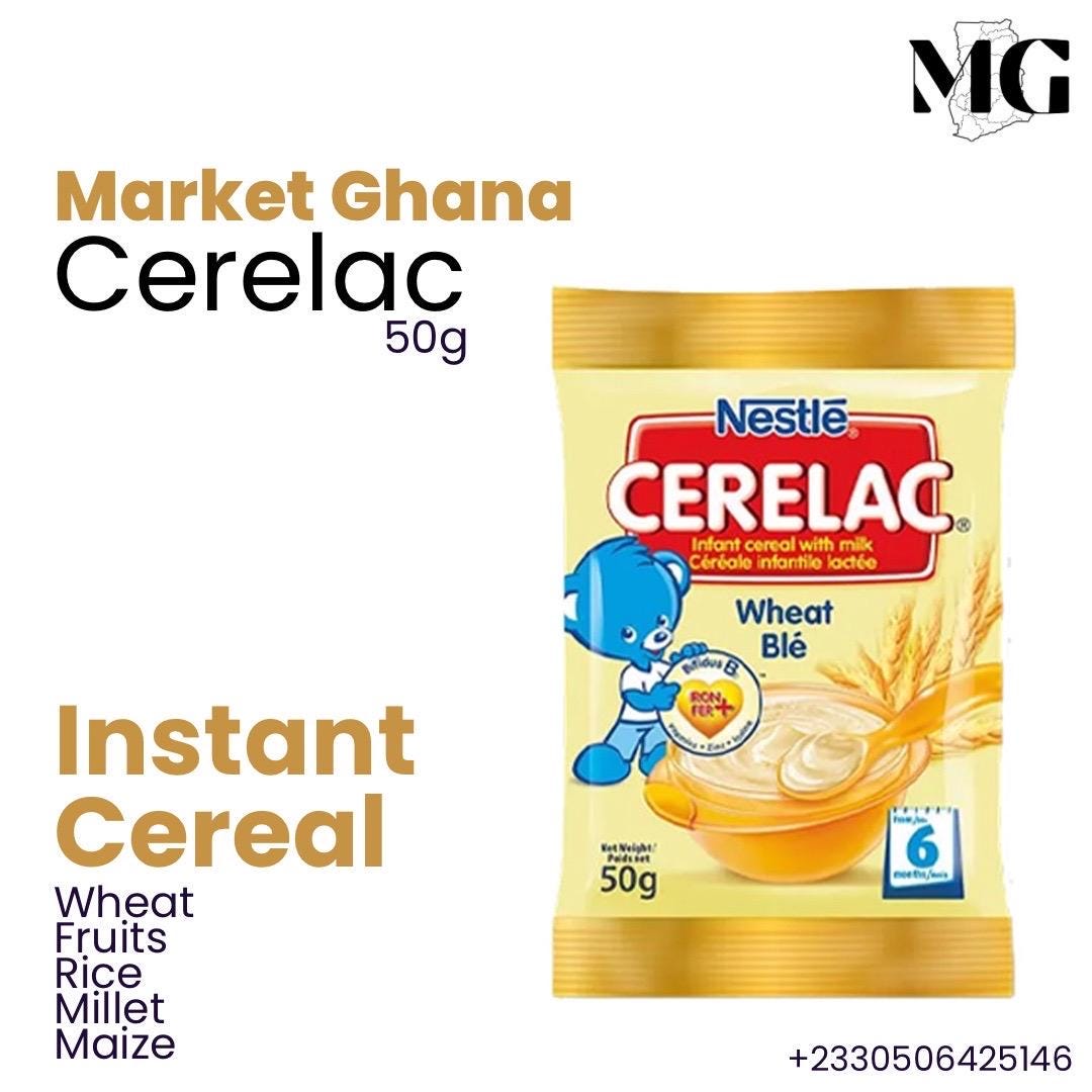 Cerelac Wheat Based Infact Cereal Powder Sachet 50g Contains Vitamin A ...