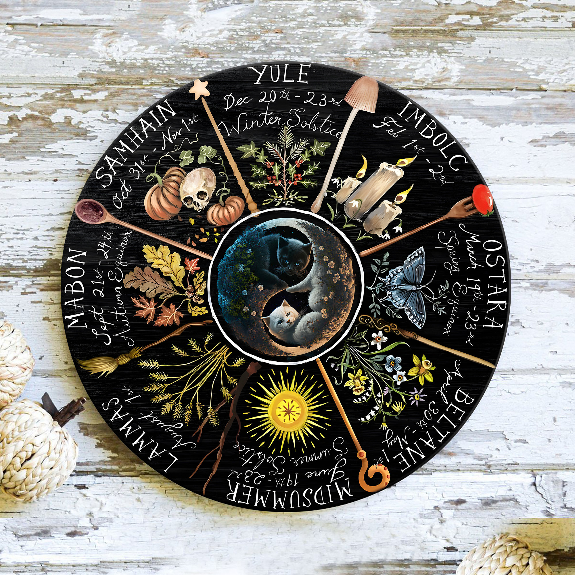 Wheel of the Year, Pagan Calendar, Witchcraft, Wicca, Witch, Grimoire ...
