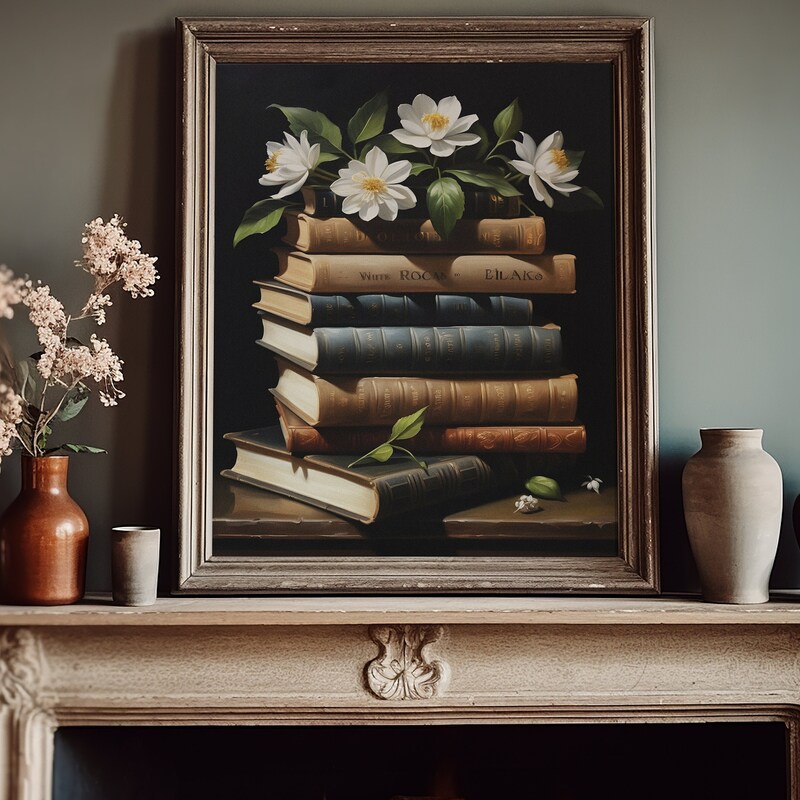Book Painting - Etsy