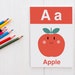 Alphabet 26 Posters A-Z, Class Posters, Education Flash Cards ...