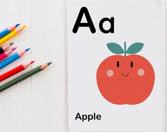Alphabet 26 Posters A-Z, Class Posters, Education Flash Cards ...