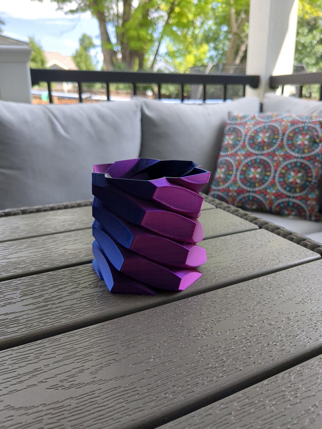 3D Printed Pencil Cup - Etsy