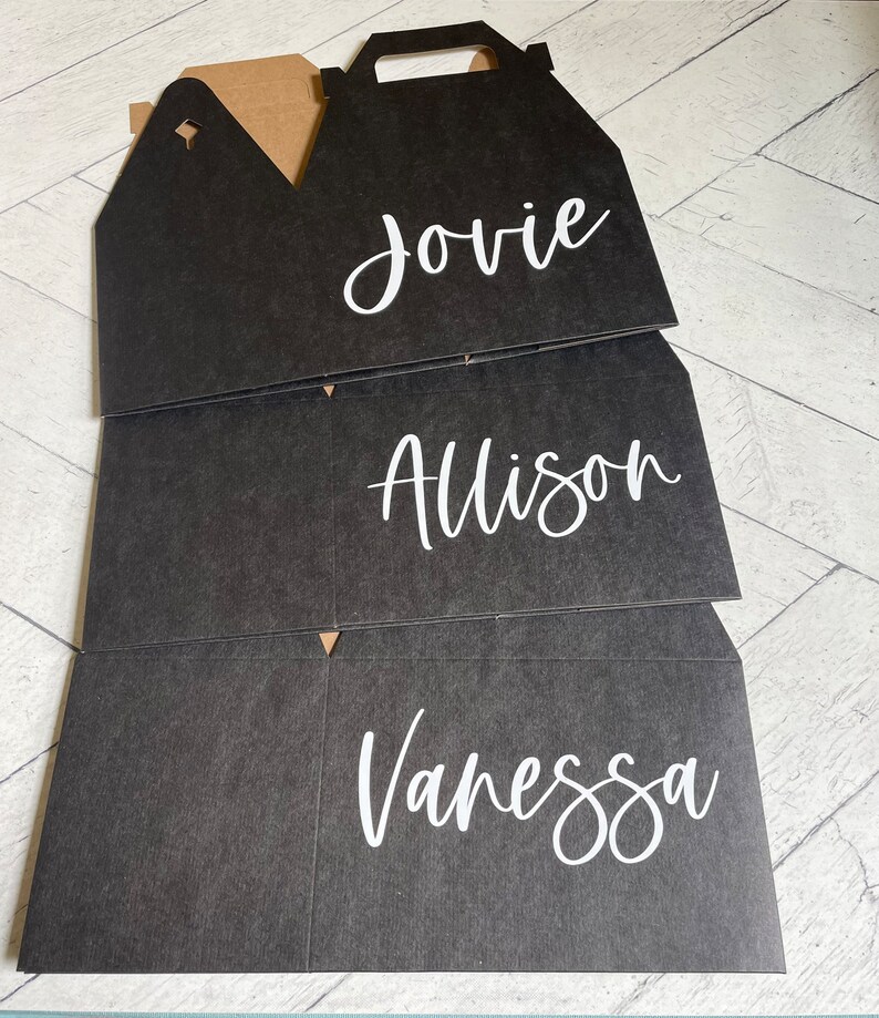 Personalized Gable Box for Bridesmaids Groomsmen - Etsy