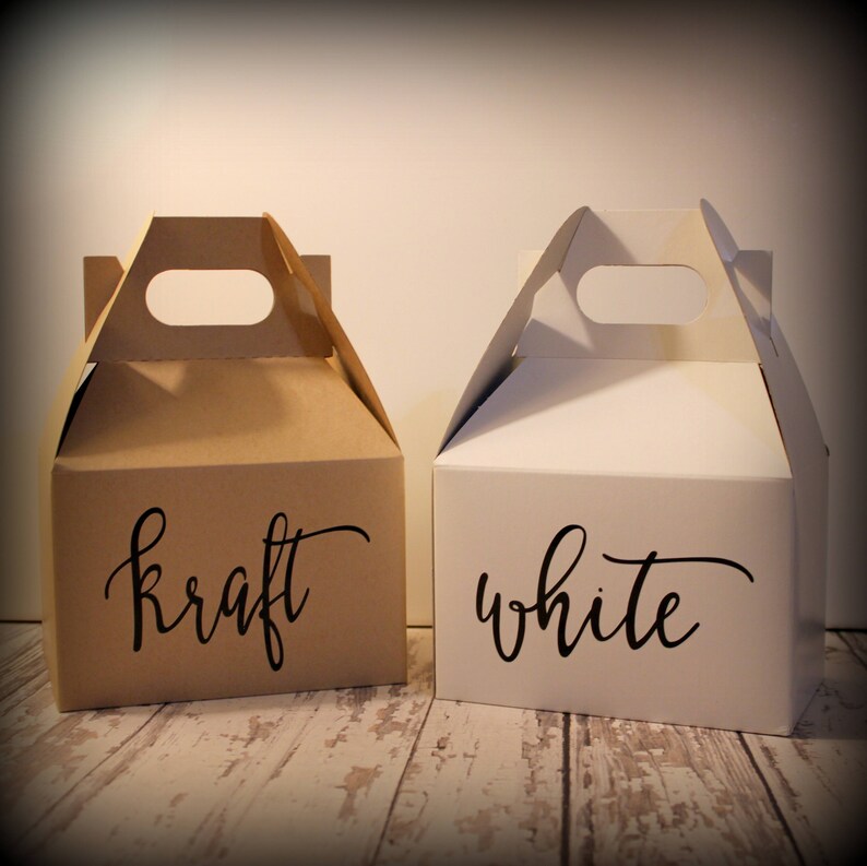 Gable Box Sample size and colors Great gift box for | Etsy