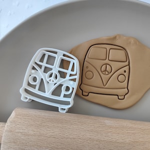 VW Camper Cookie Cutter, Retro Van Gift, Clay Dough Mold, Baking Tool ...
