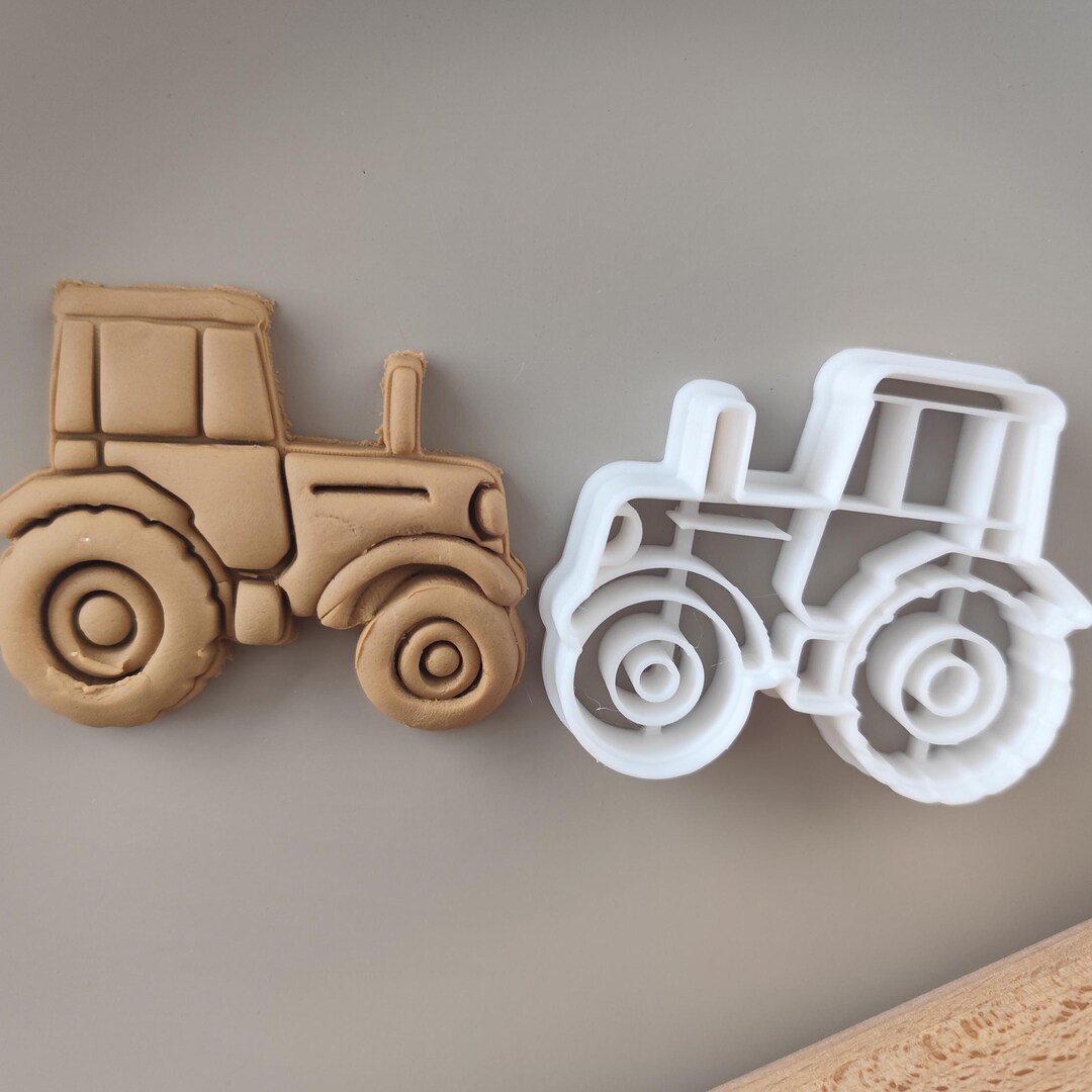 Tractor Cookie Cutter: Farm Theme Baking & Clay Mold - Etsy