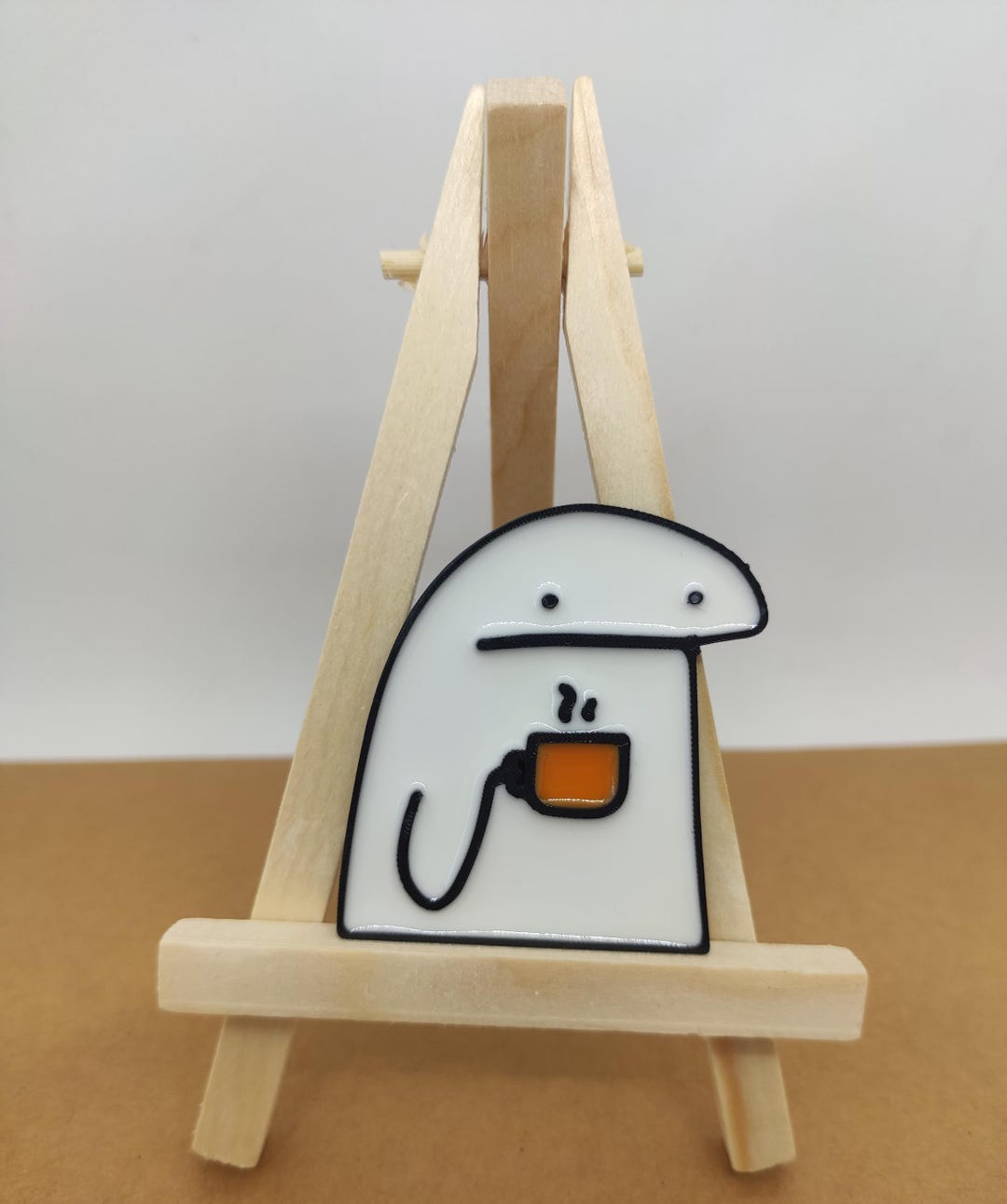 Flork Funny Coffee Meme Fridge Magnet – Home Decor, Gift for Coffee ...