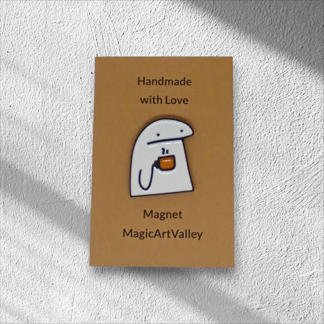 Flork With Coffee Fridge Magnet Funny Kitchen Decor Hilarious Office ...