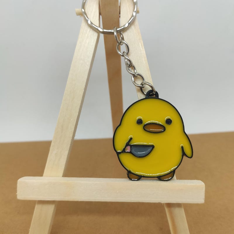 Pato con un cuchillo - Etsy España