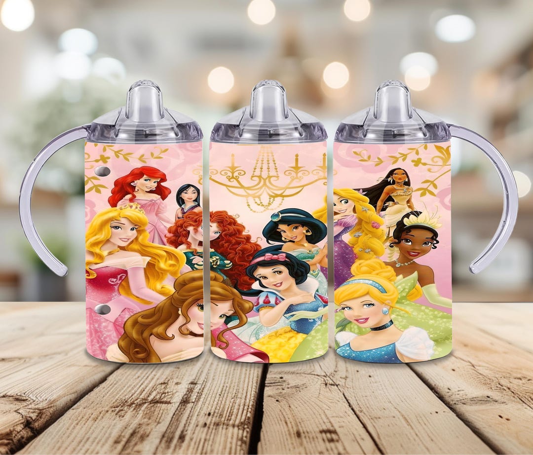 Disney Princess 12oz Insulated Sippy Cup Toddler Tumbler With 2 Lids ...