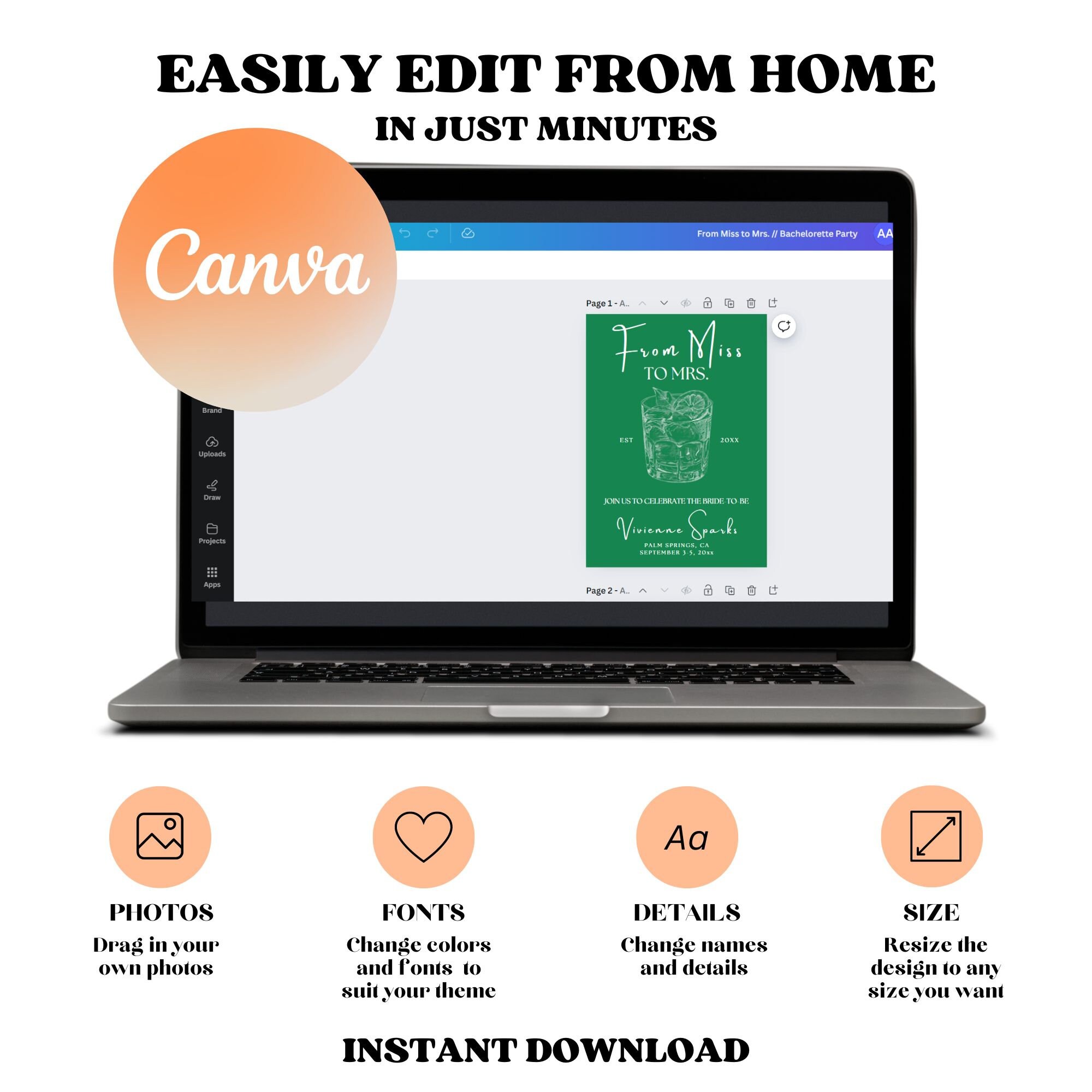 Two Fly Birthday Party Invitation Template, 2nd Birthday Party Invite ...