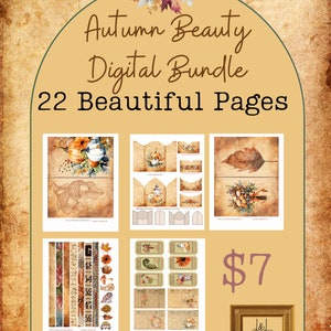 Autumn Beauty Digital Bundle - Etsy
