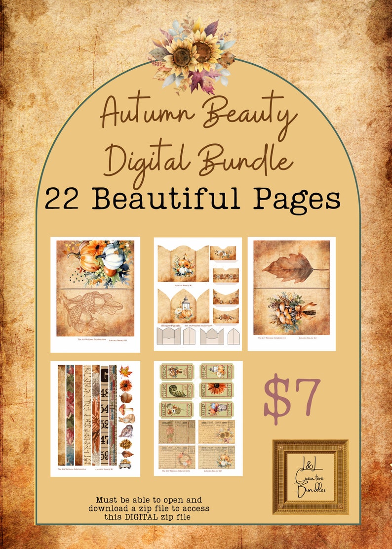 Autumn Beauty Digital Bundle - Etsy