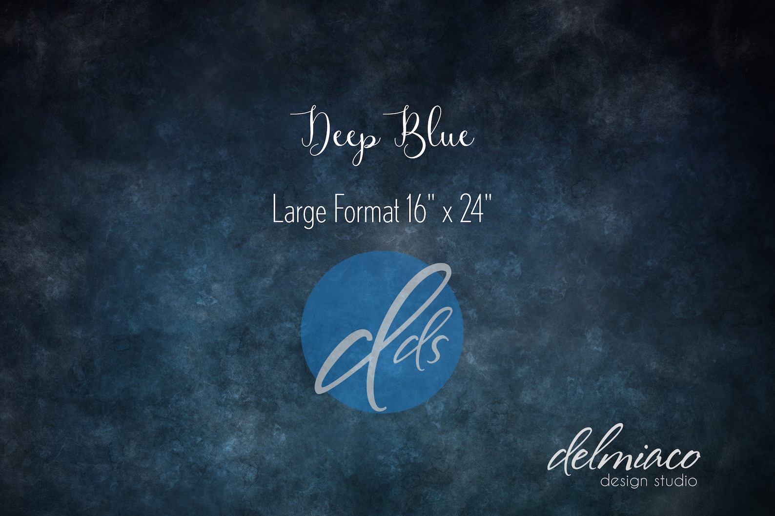Deep Blue Large Format Old Master Digital Backdrop | Etsy