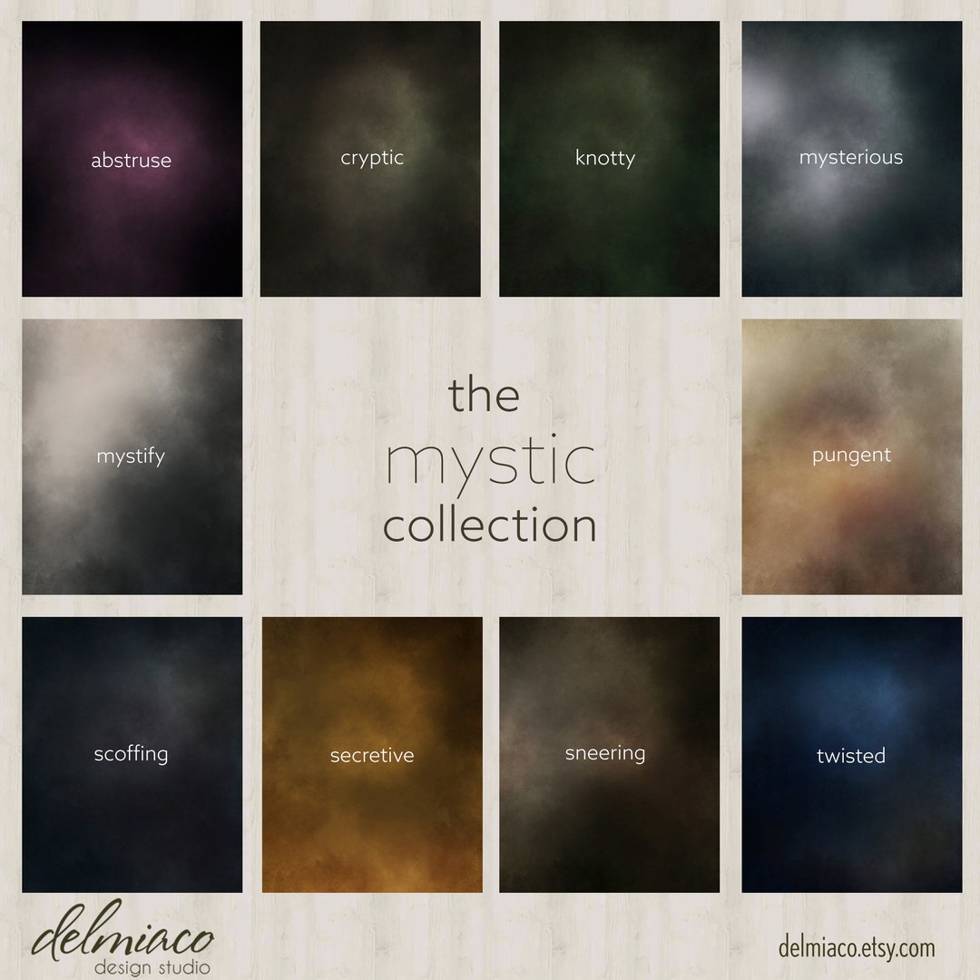 Mystic Collection Digital Background | Studio Digital Backdrop |grays ...