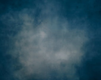 Blue Bright Portrait Studio Digital Backdrop, Photography Backdrop ...