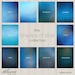Shades of Blue Collection Photography Digital Backdrop, Perfect for ...