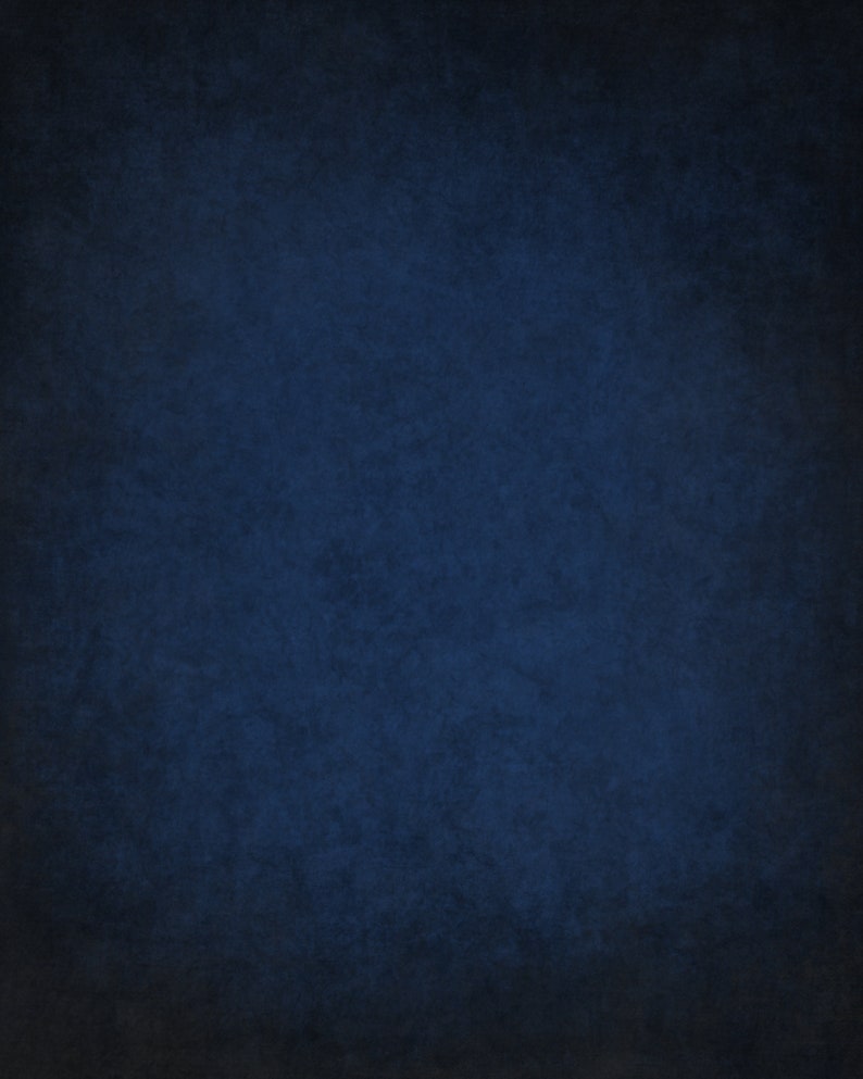 Deep Blue Rembrandt Portrait Digital Backdrop (JPG) - Etsy