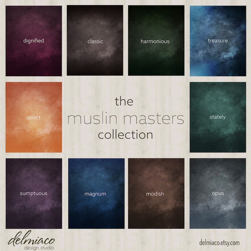 Muslin Color Palette - Etsy