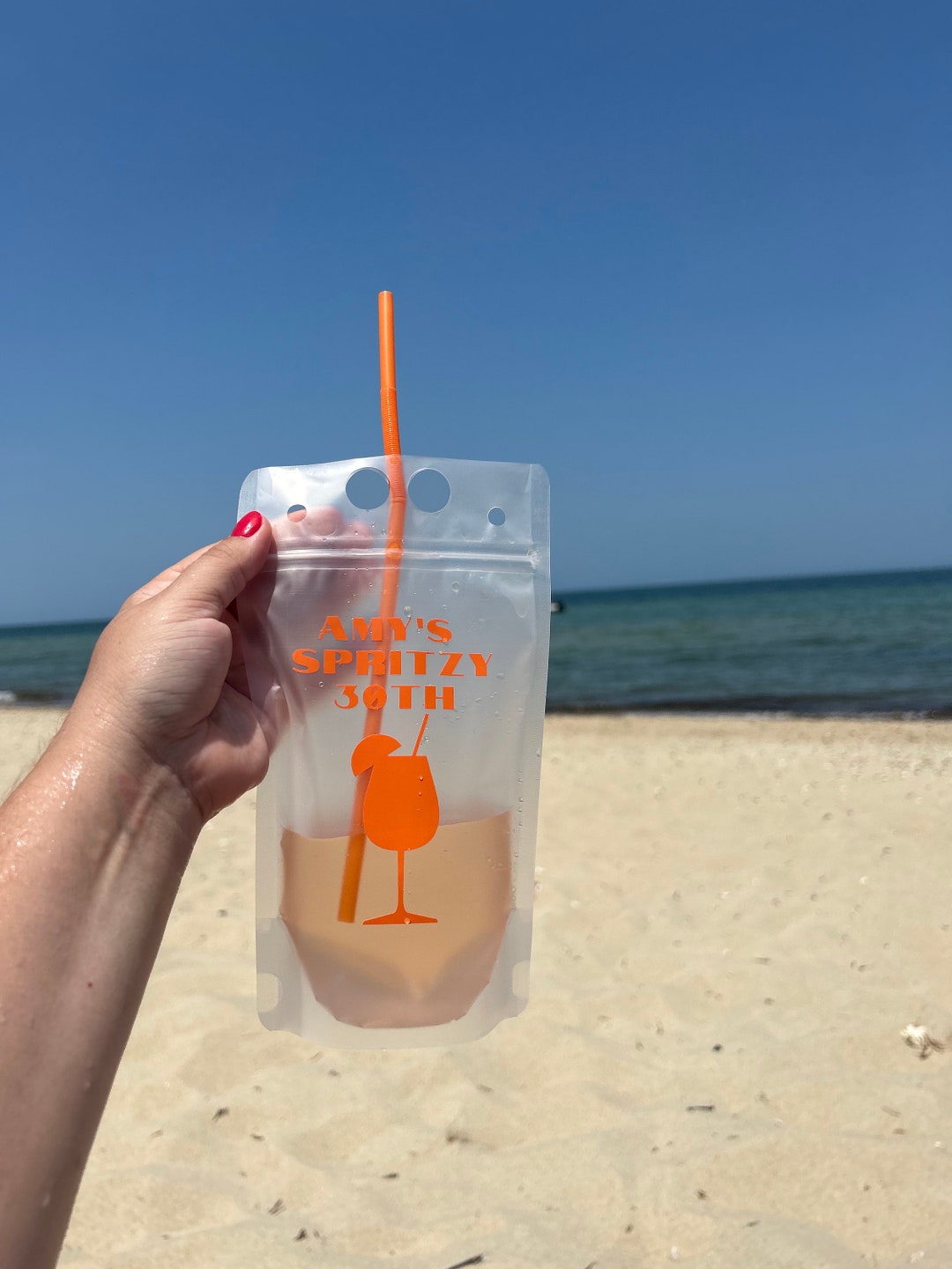 Spritz Bachelorette/birthday Drink Pouch Spritzy Let's Get Spritzy ...