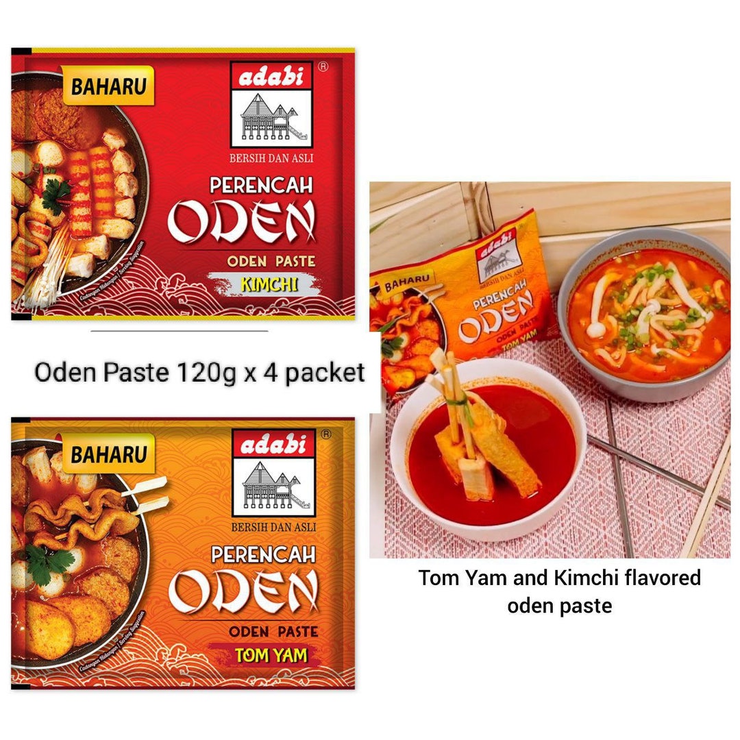Thai Tom Yam Oden Paste Korean Kimchi Cooking Ingredient Malay Asian ...