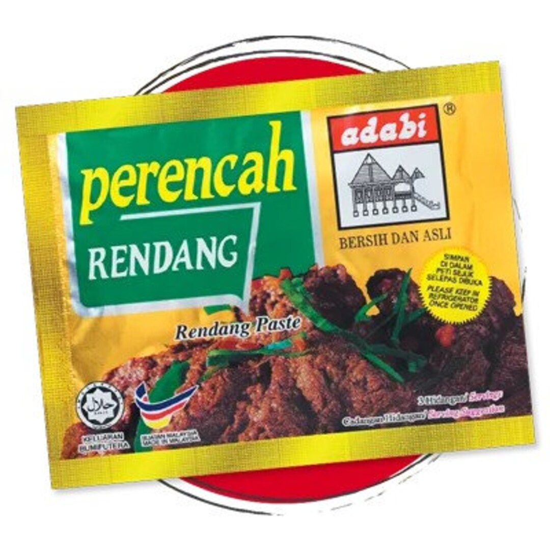 Malaysian Chicken Rendang Paste,indonesian Readymade Spice Ingredient ...