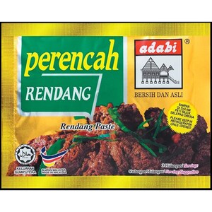 Malaysian Chicken Rendang Paste,indonesian Readymade Spice Ingredient ...