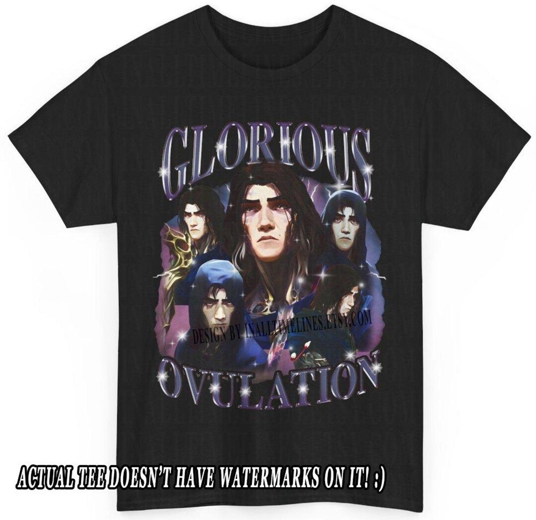 Viktor Arcane Glorious Ovulation T-shirt Unisex Vintage Style Jayce X Viktor, Arcane, Arcane ...