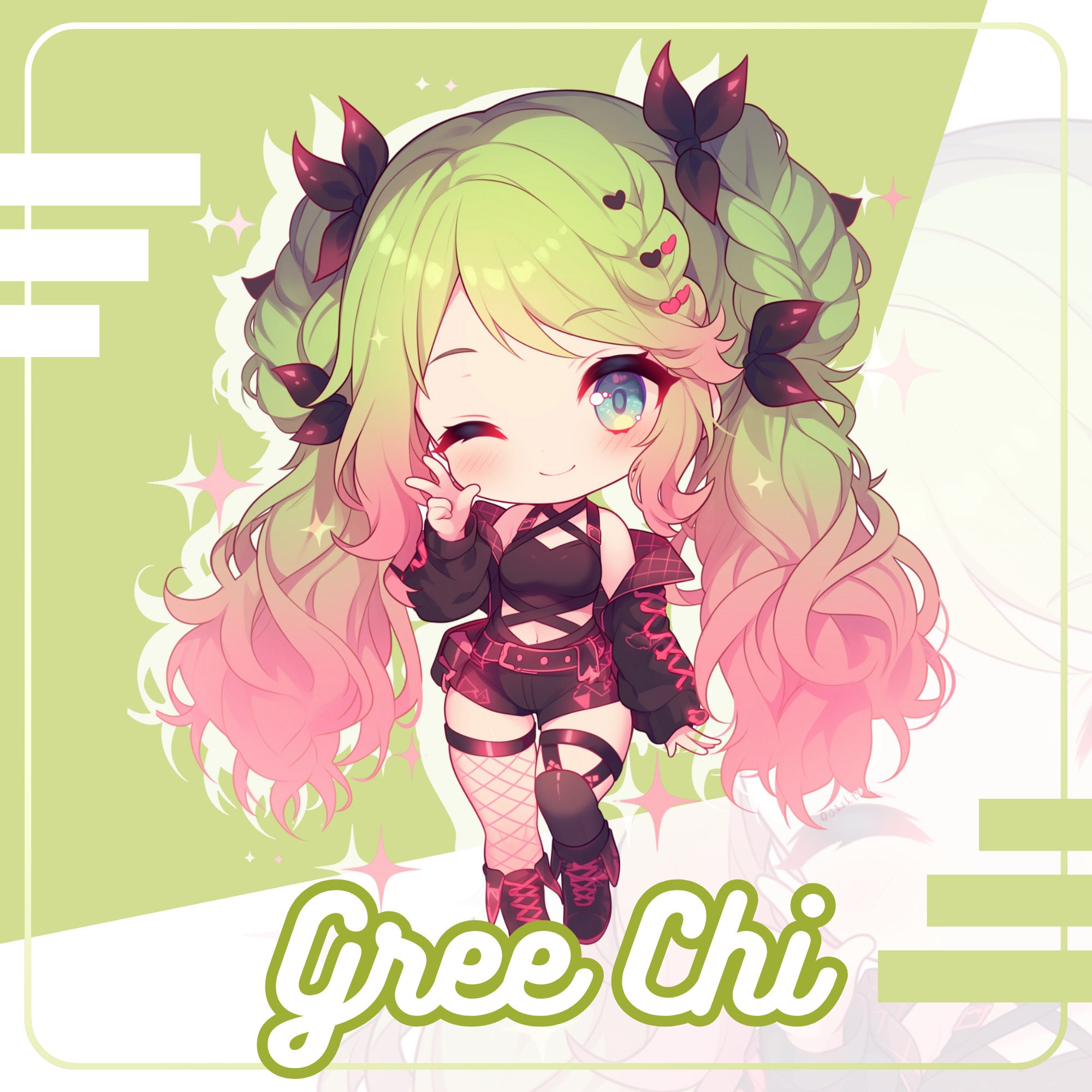 Custom Chibi Anime Chibi Character Chibi Pfp Cute Chibi Commission ...
