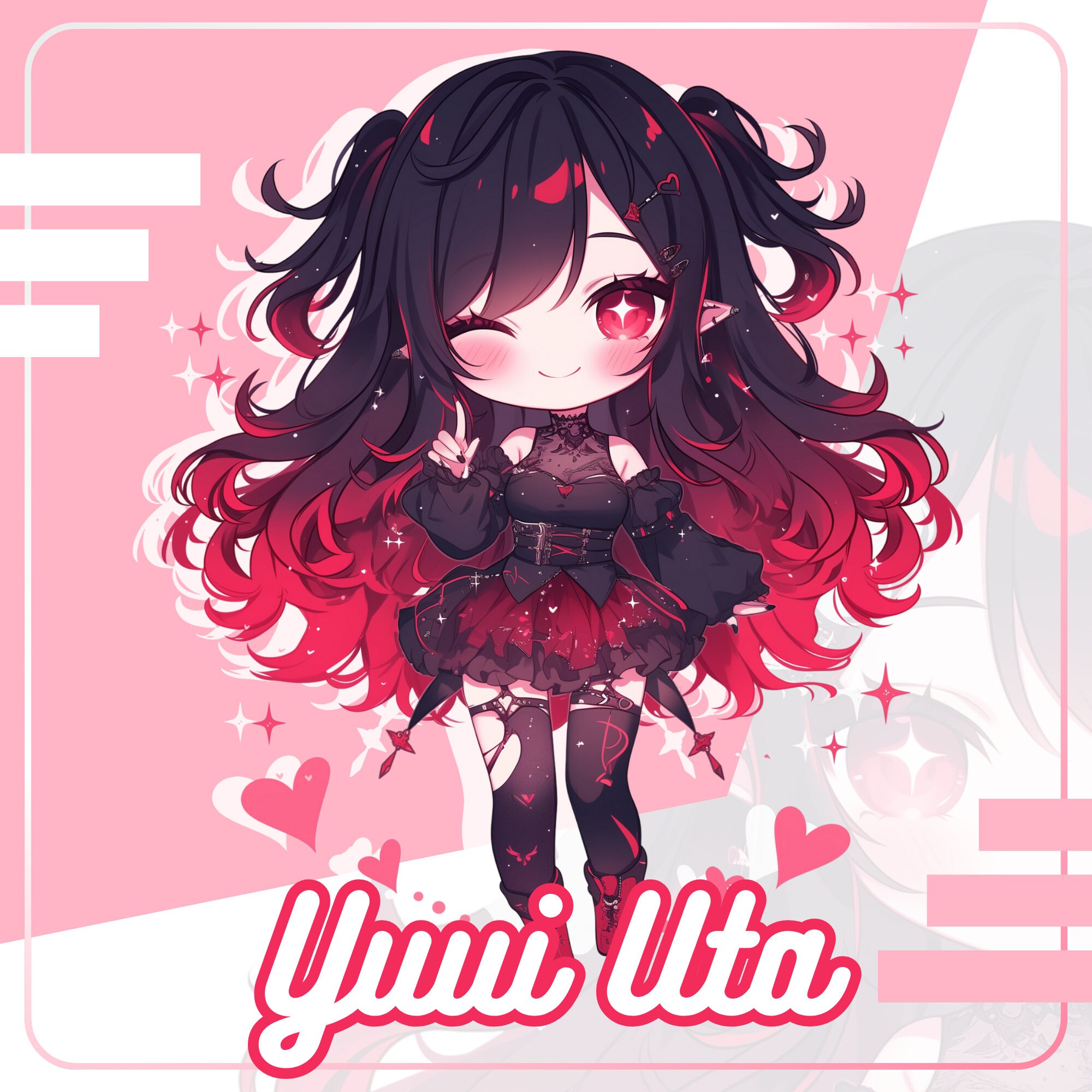 Custom Chibi Anime Chibi Character Chibi Pfp Cute Chibi Commission ...