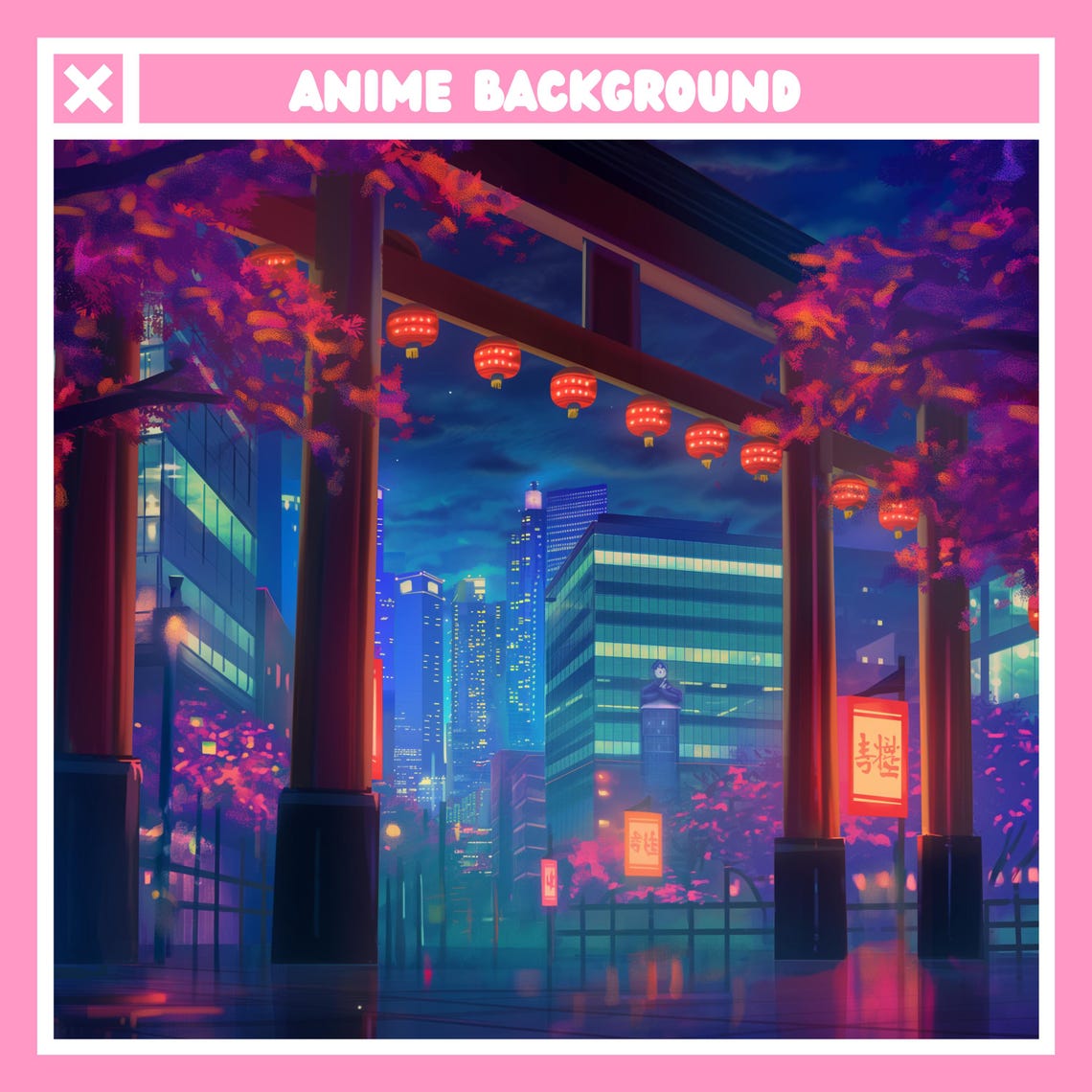 Custom Lofi Vtuber Background Lofi Anime Vtuber Backgrounds Lofi Vtuber ...