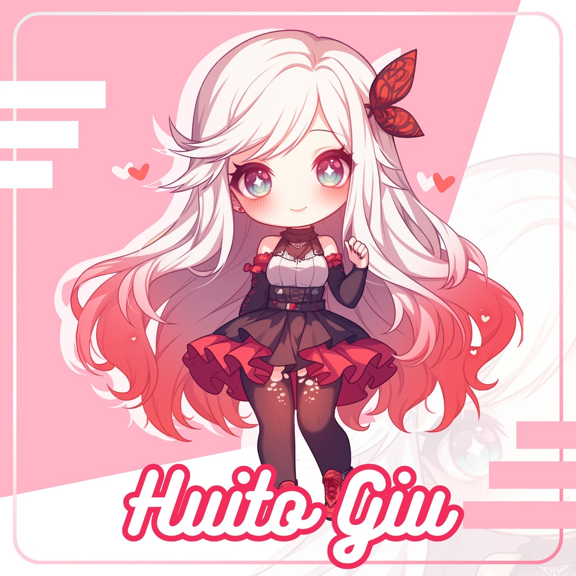 Custom Chibi Anime Chibi Character Chibi Pfp Cute Chibi Commission ...