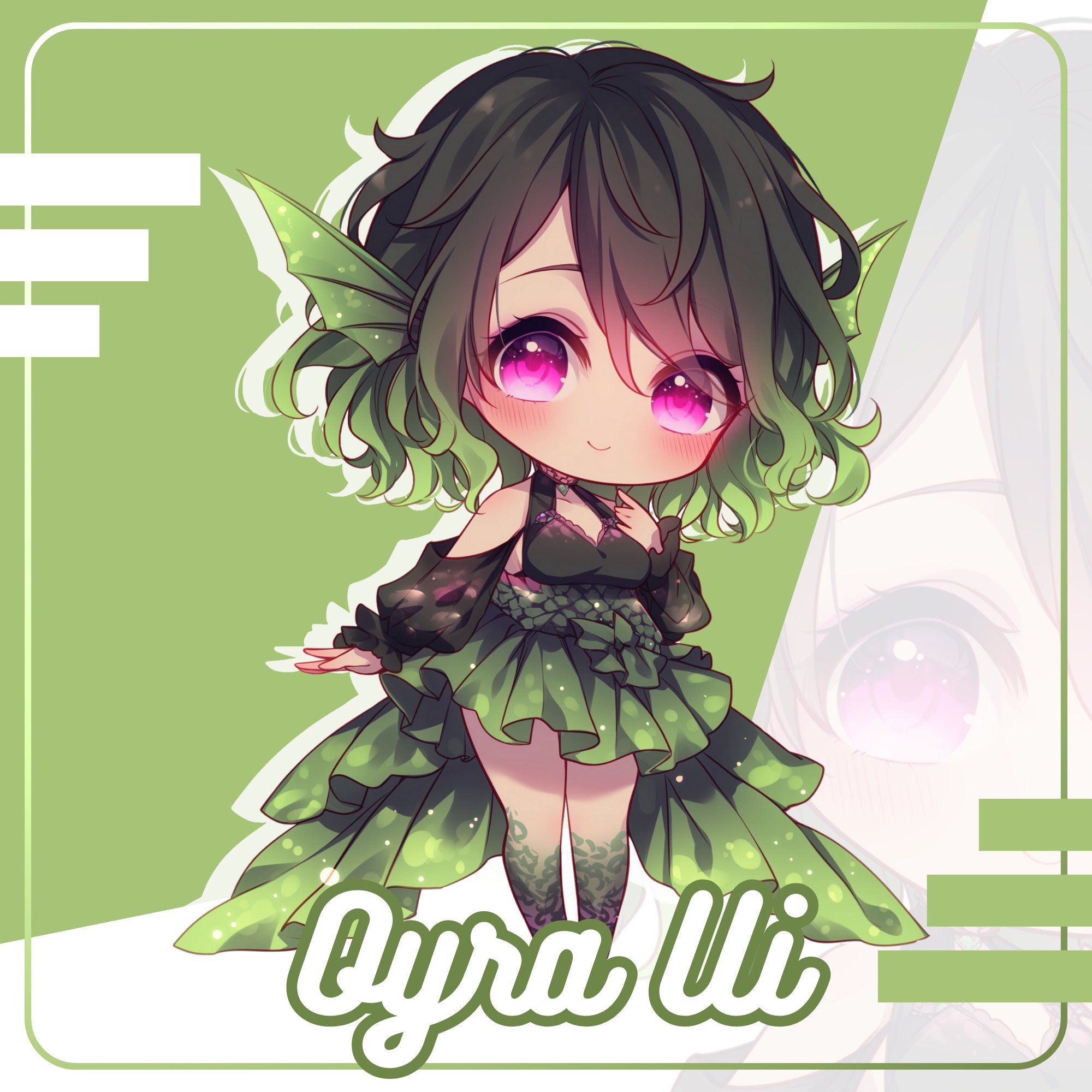 Custom Chibi Anime Chibi Character Chibi Pfp Cute Chibi Commission ...