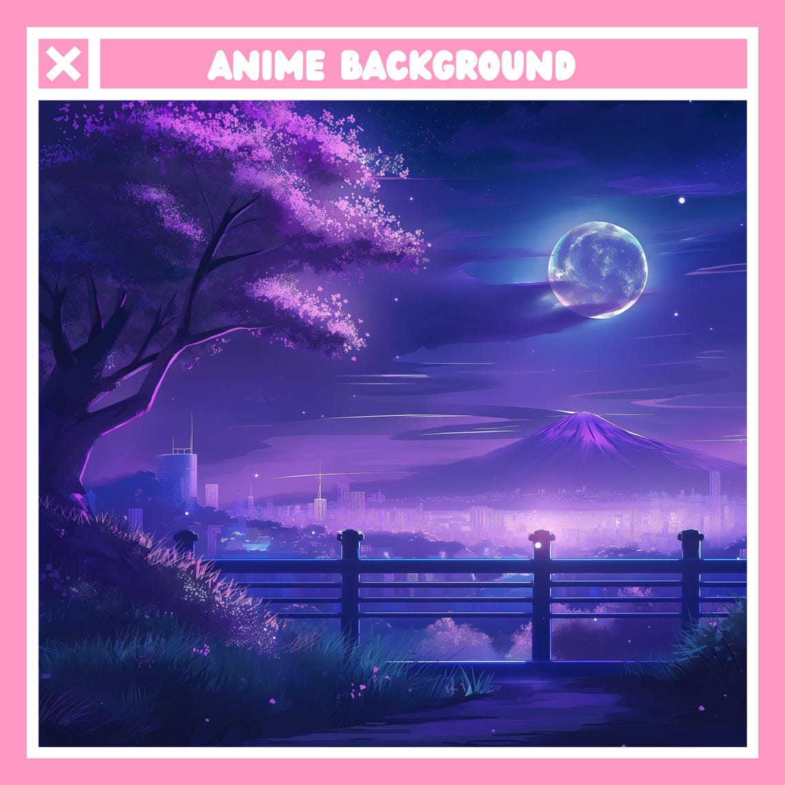 Custom Lofi Vtuber Background Lofi Anime Vtuber Backgrounds Lofi Vtuber ...