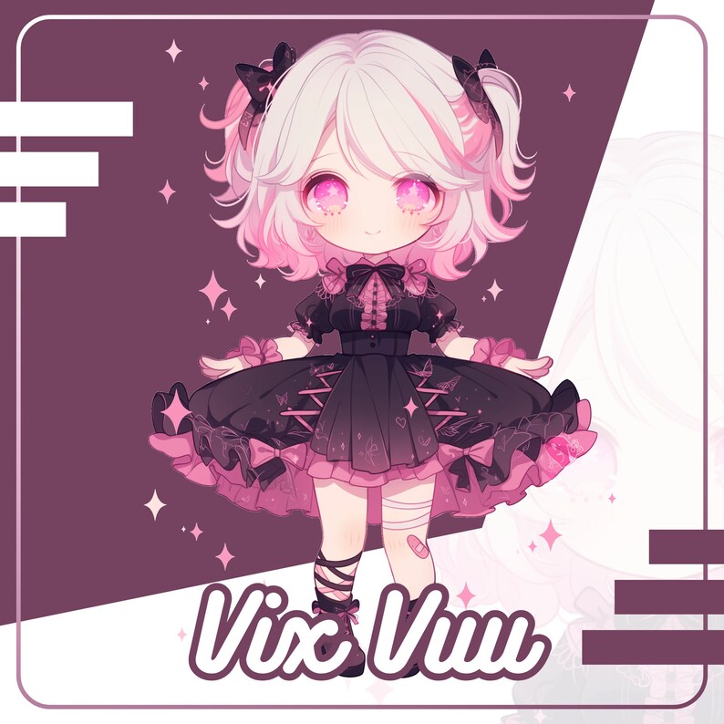Custom Chibi Anime Chibi Character Chibi Pfp Cute Chibi Commission ...